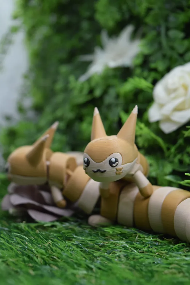 Wobble Furret by SoldatFrozer MakerWorld: Download Free 3D Models