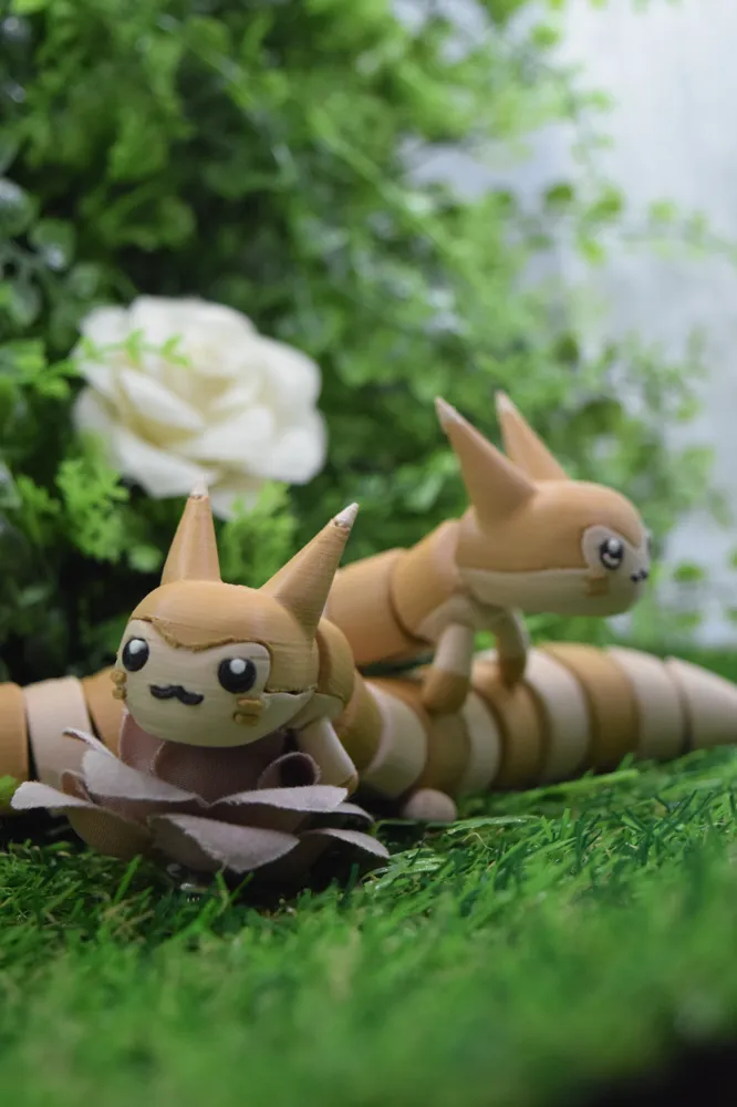 Wobble Furret by SoldatFrozer MakerWorld: Download Free 3D Models