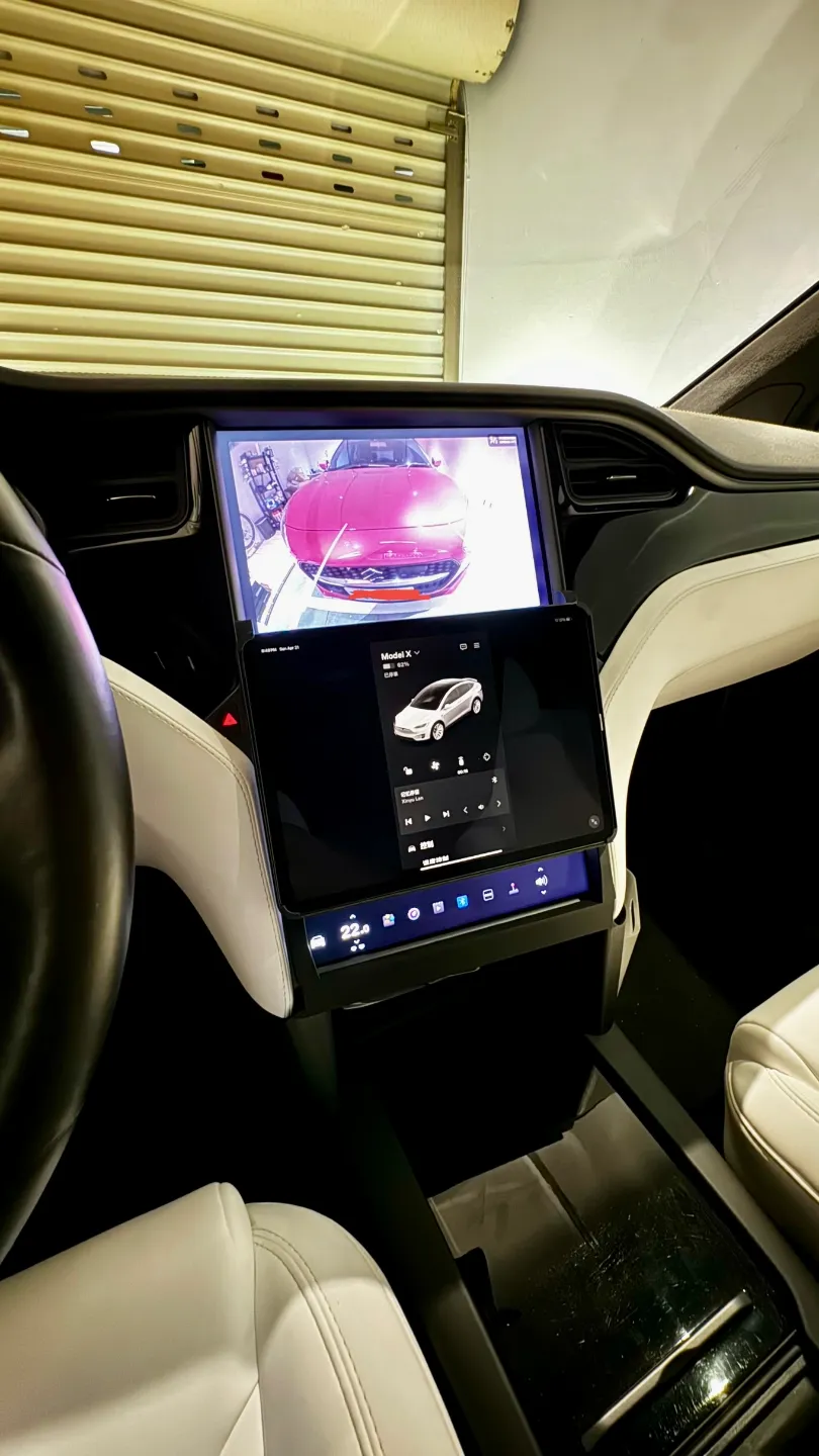 Model X console fit iPad mount for iPad Pro/Air 11 by user_1502836351 ...