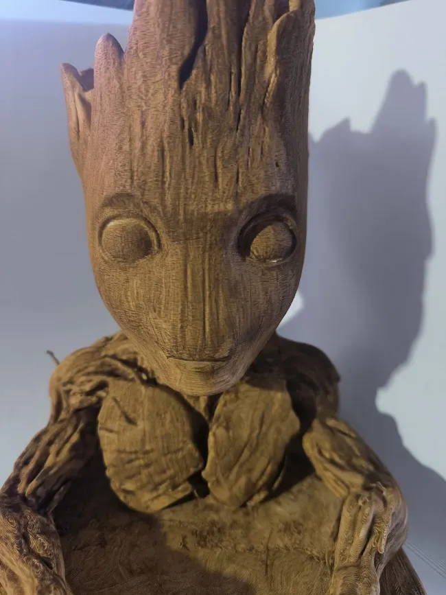 Marvel Groot Phone Stand - Free 3D Print Model - MakerWorld