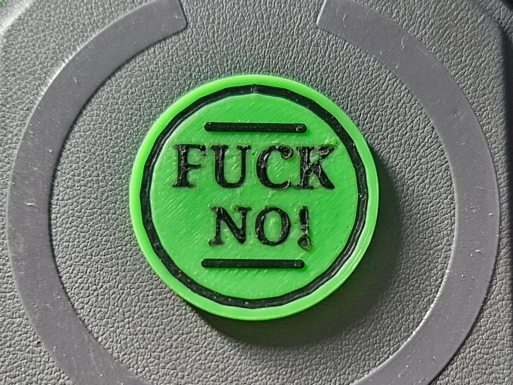F_ing Decisions Coin - Yes No Coin by RedEyedJedi MakerWorld: Download ...