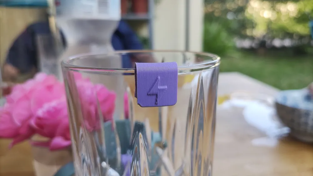 Drink Marker - Cup Identifiers by FreshForge 3D - MakerWorld