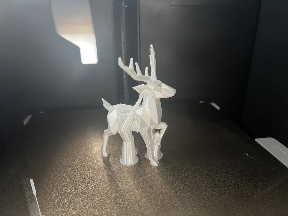 Low-Poly Reindeer - Free 3D Print Model - MakerWorld