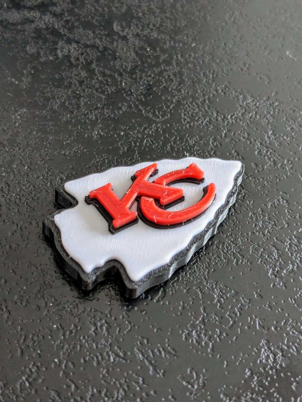 Kansas City Chiefs - Embossed Fridge Magnet by svenson3D MakerWorld ...