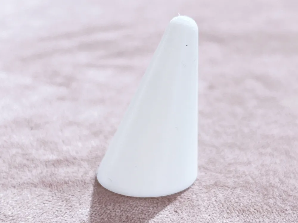 SLANTED RING HOLDER CONE - Free 3D Print Model - MakerWorld