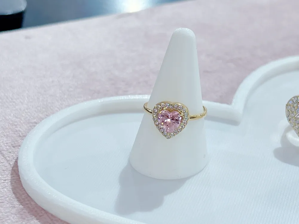 SLANTED RING HOLDER CONE - Free 3D Print Model - MakerWorld