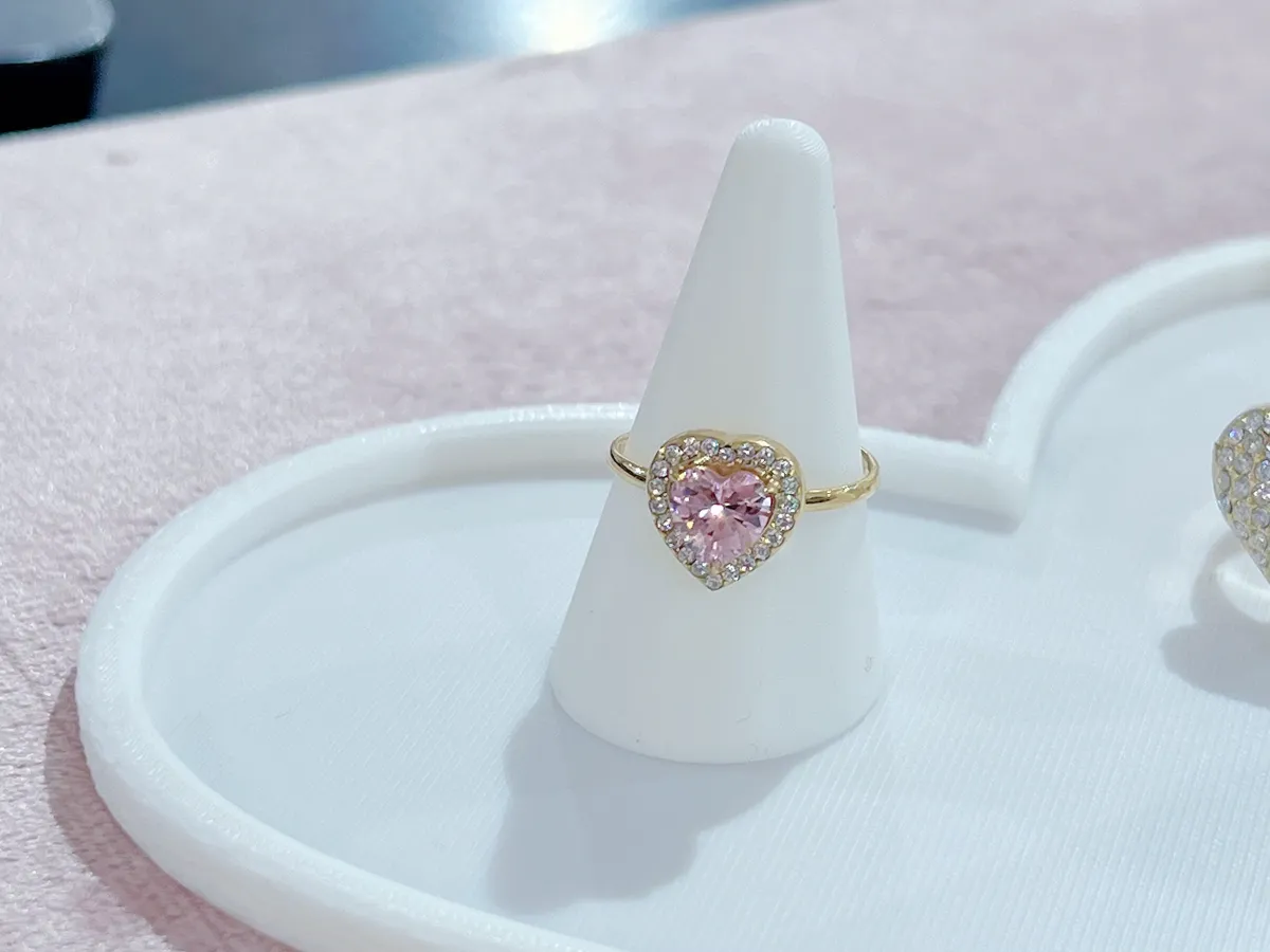 SLANTED RING HOLDER CONE - Free 3D Print Model - MakerWorld