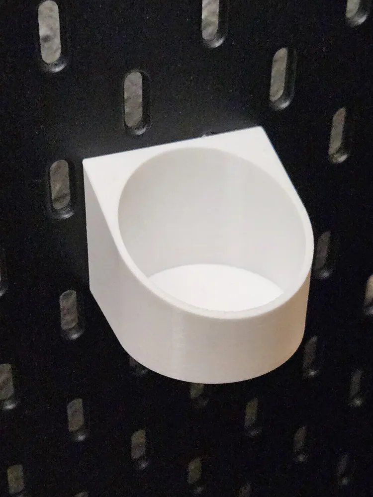 SKADIS Parametric round standing holder Ø15-90mm - Free 3D Print Model ...