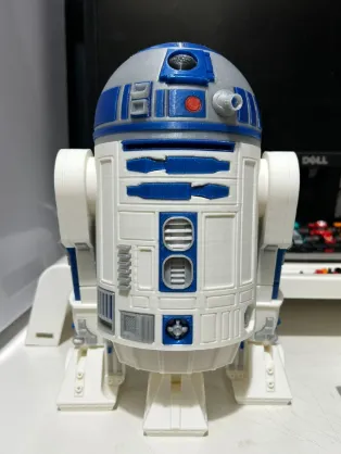 R2-D2 Astromech Droid Model (Color Divided) Remixed by Chiavatta MakerWorld: Download Free 3D Models