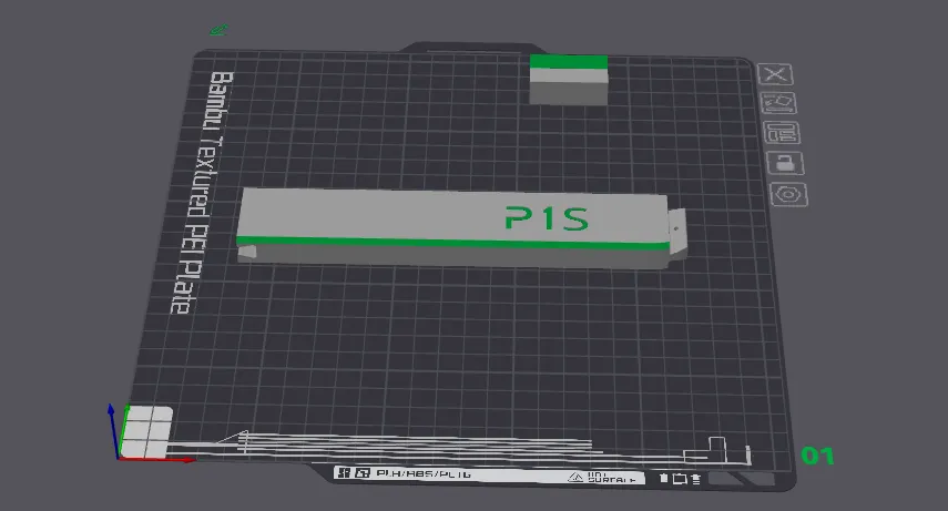 BLV - AMS Riser front dash for P1S Remixed by Big-Daddy - MakerWorld