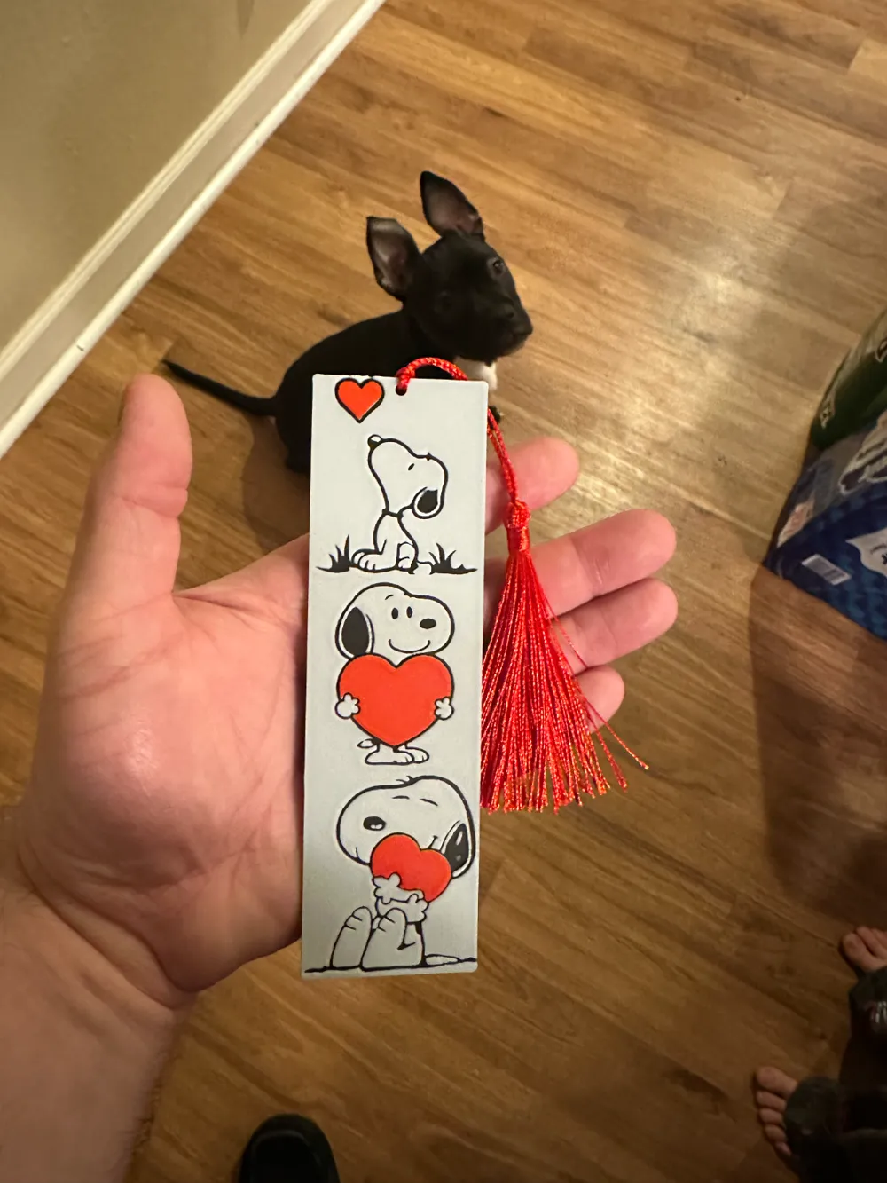 Snoopy Valentine Bookmark - Free 3D Print Model - MakerWorld