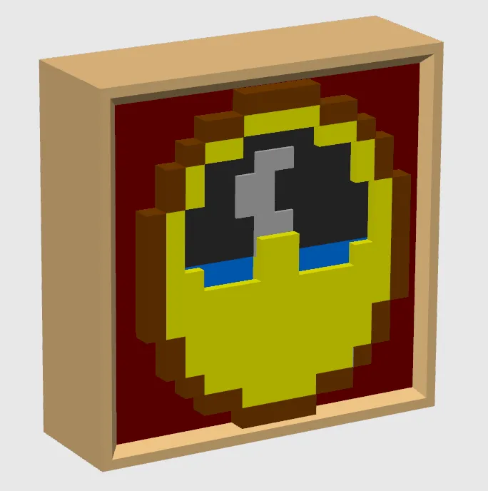 Minecraft clock by Spondzo MakerWorld: Download Free 3D Models