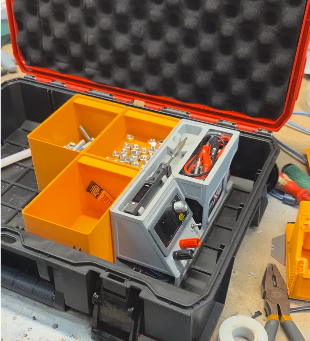 TS100 / TS101 Gridfinity Soldering Station by Taylor Hay MakerWorld: Download Free 3D Models