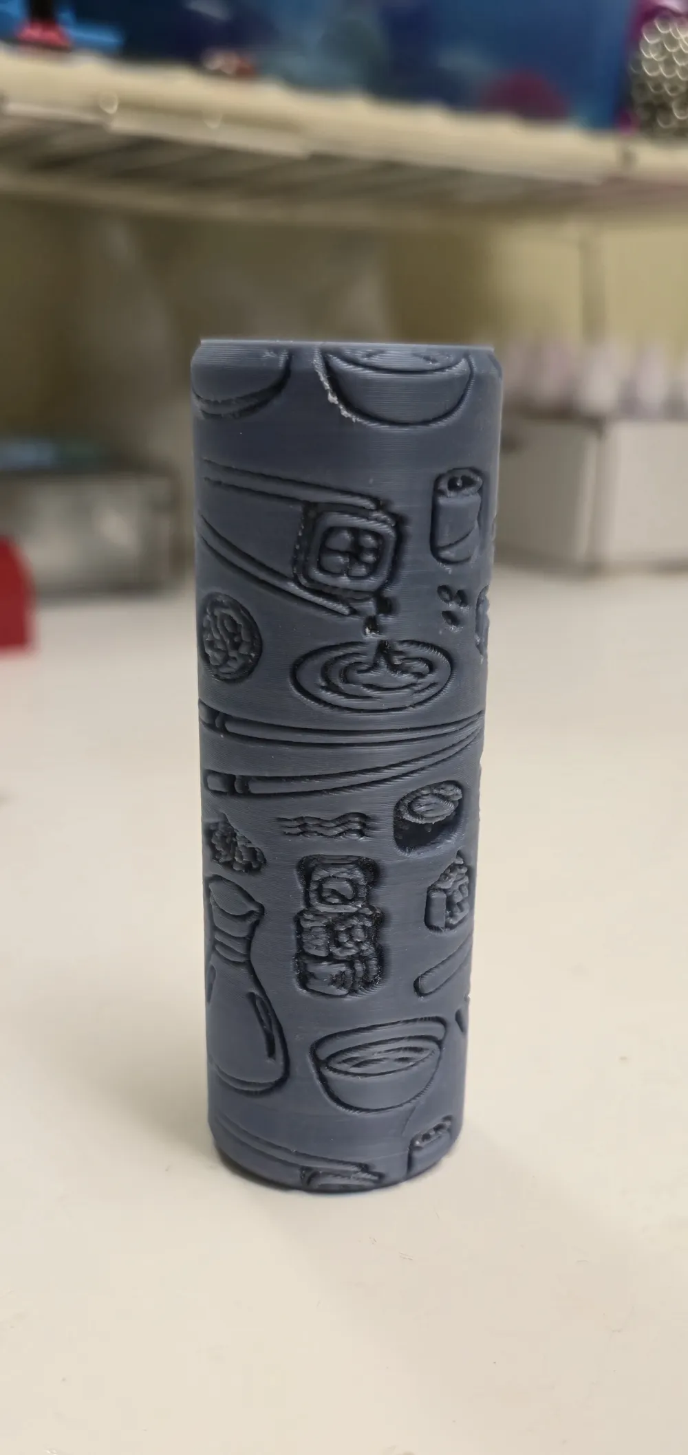 Sushi Texture Roller for clay by 3D4me MakerWorld: Download Free 3D Models