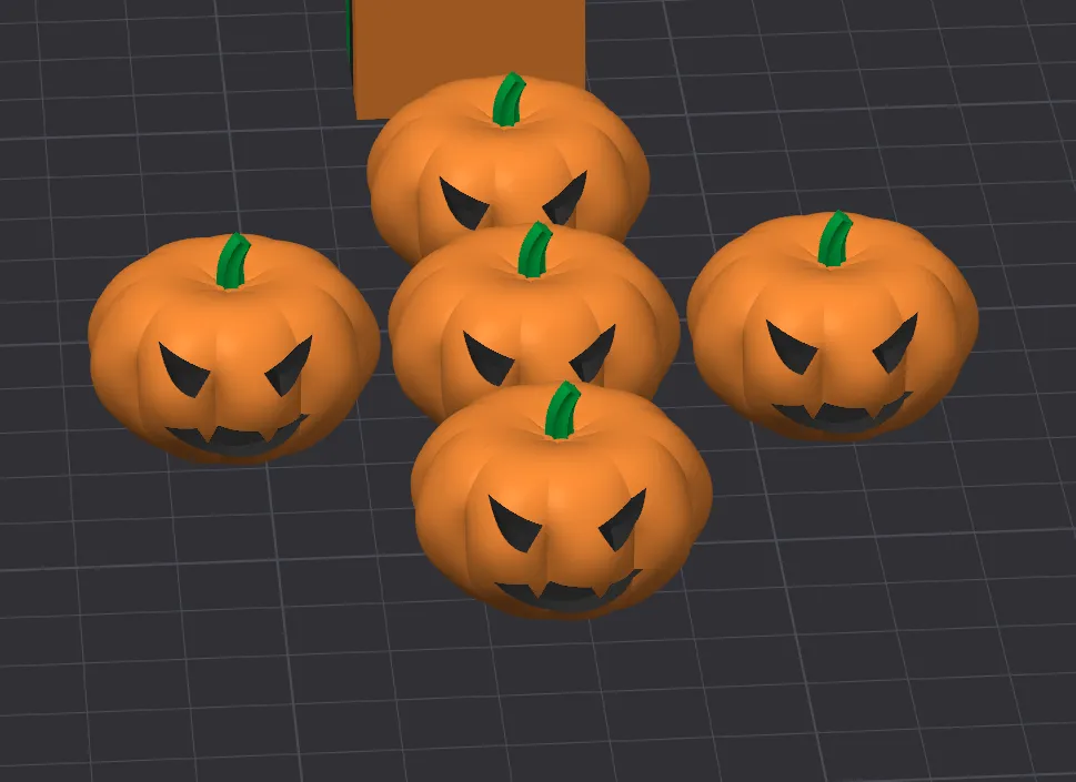Mini Halloween Pumpkins [2 sizes] by Toast MakerWorld: Download Free 3D ...
