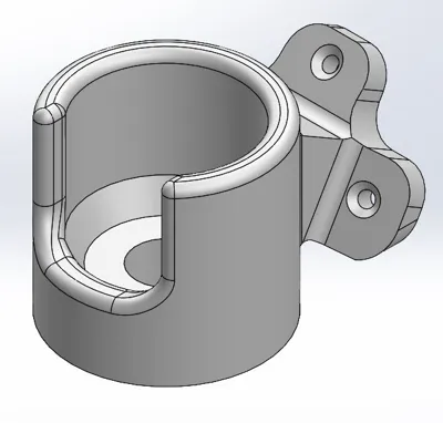 M12 Milwaukee 3453-20 1/4" Hex Impact Mount Holder Remixed by bryson.t ...