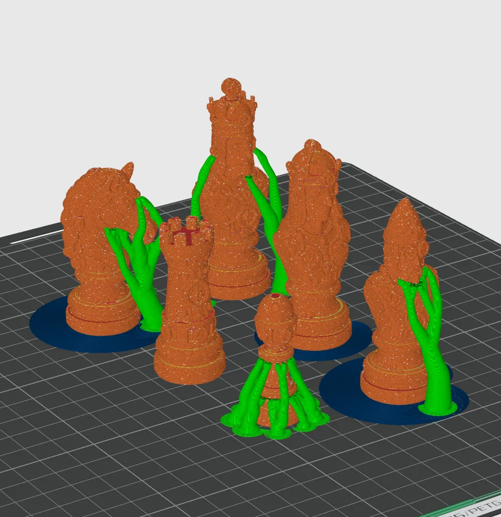 XADREZ estilo Steampunk - Modelo gratuito para impressão 3D - MakerWorld