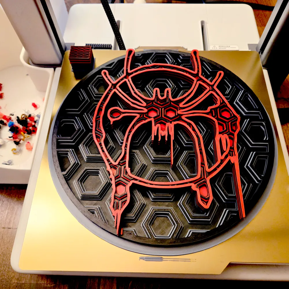 Marvel Miles Morales Dimensional Mosaic by w3r3wolv3s - MakerWorld