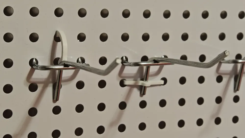 Pegboard Hook Fixing Clip by cdhchaoren - MakerWorld