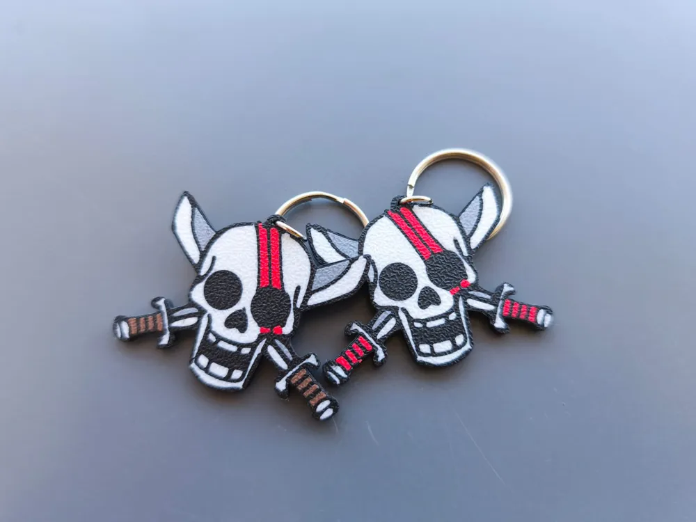 One Piece Kaychain- Shanks Jolly Roger by Frank3D MakerWorld: Download ...