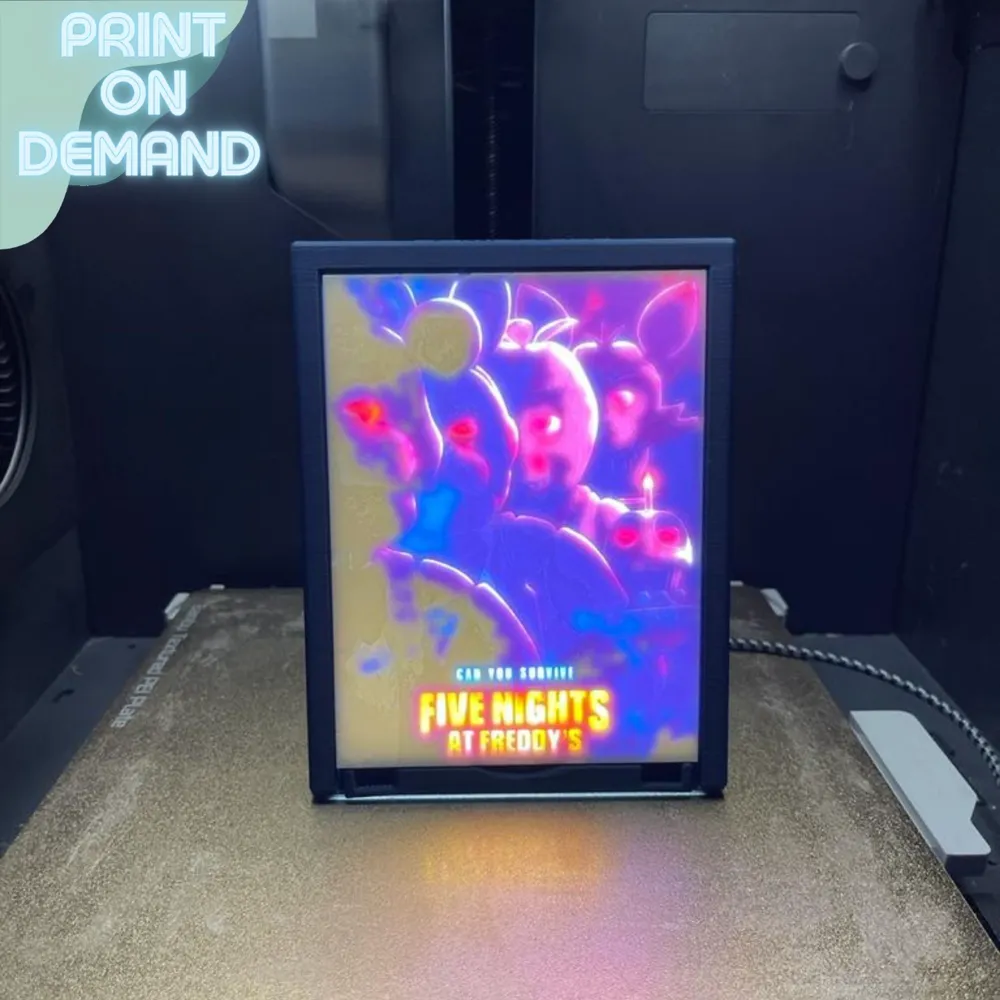 FNAF Lithophane for Bambu Lithophane Frame by PrintOnDemandAtelier ...