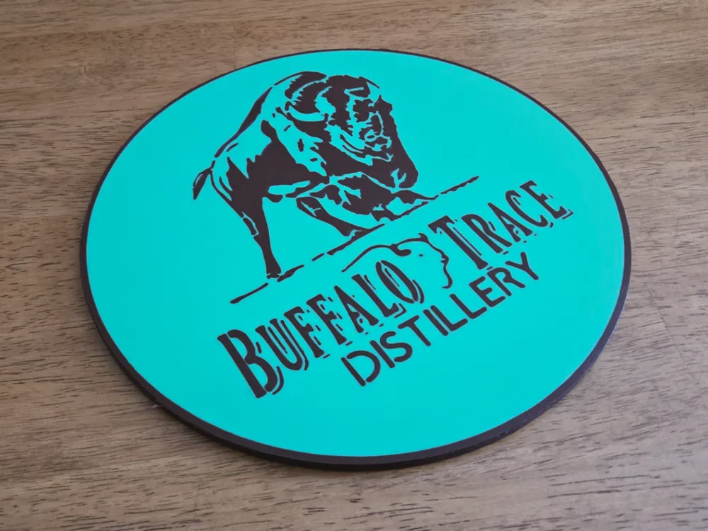 Buffalo Trace Distillery Sign by ChopperOriginals MakerWorld: Download ...