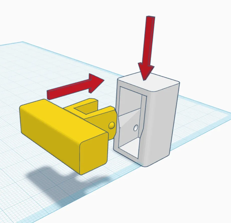 Snap-Fit Dovetail Keyhole Connector by thczv MakerWorld: Download Free ...