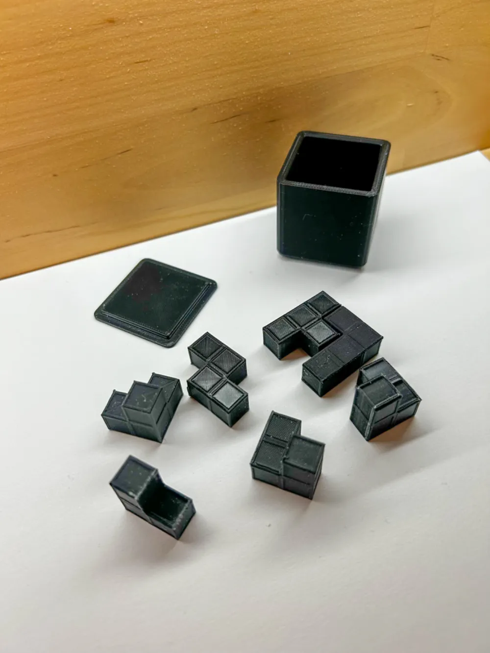 Cube puzzle 3x3 with storage box by Mark HactarMakerWorld: Download ...