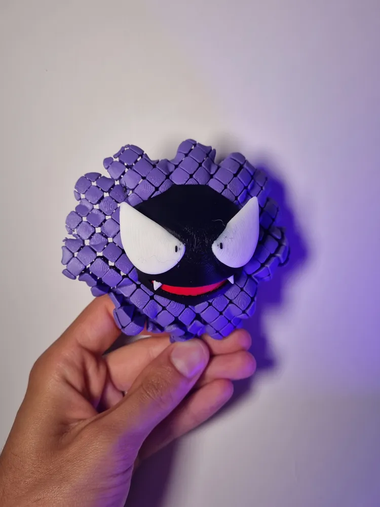 Flexi Gastly by Big Simi MakerWorld: Download Free 3D Models