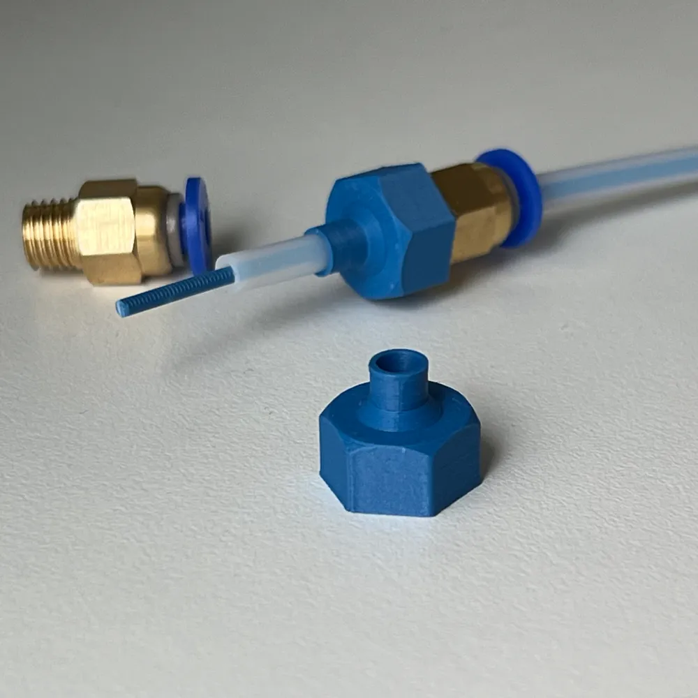 M8 Nut tube connector pneumatic connector, M8 Mutter Schlauchtunnel by ...