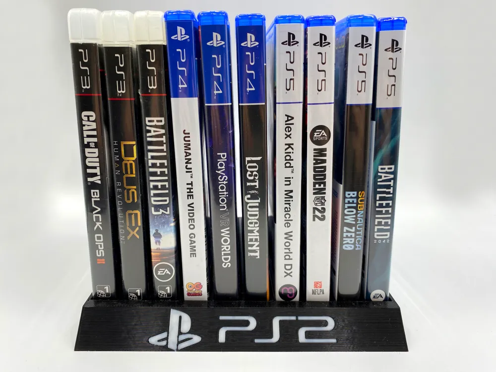 PS2 PLAYSTATION GAME HOLDER DISC CASE by user_1068934888 - MakerWorld