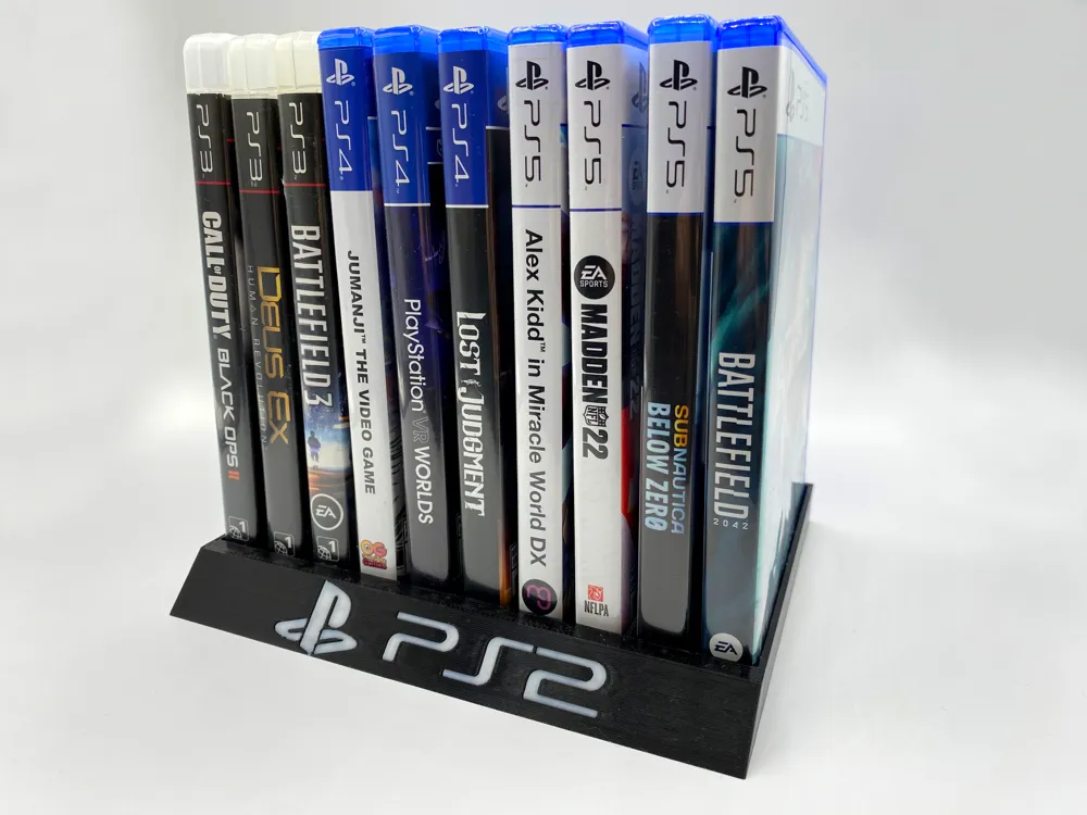 PS2 PLAYSTATION GAME HOLDER DISC CASE by user_1068934888 - MakerWorld