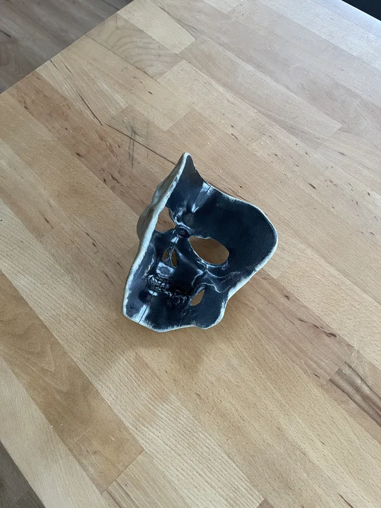 Skull Mask - Free 3D Print Model - MakerWorld