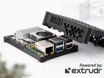 3d printed raspberry pi 5 case - MakerWorld