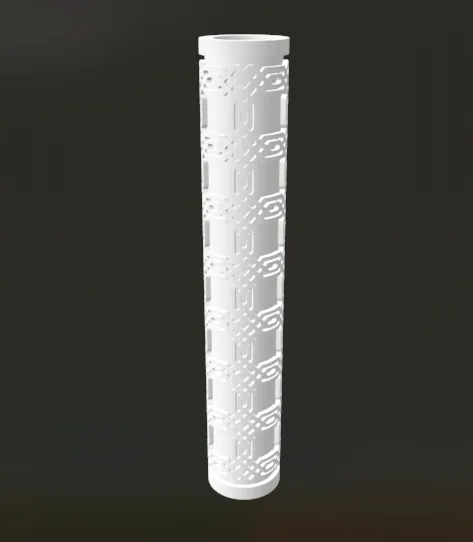 Texture Rolling Pin - Double Interwoven Tile by Texture Rollers And More - MakerWorld
