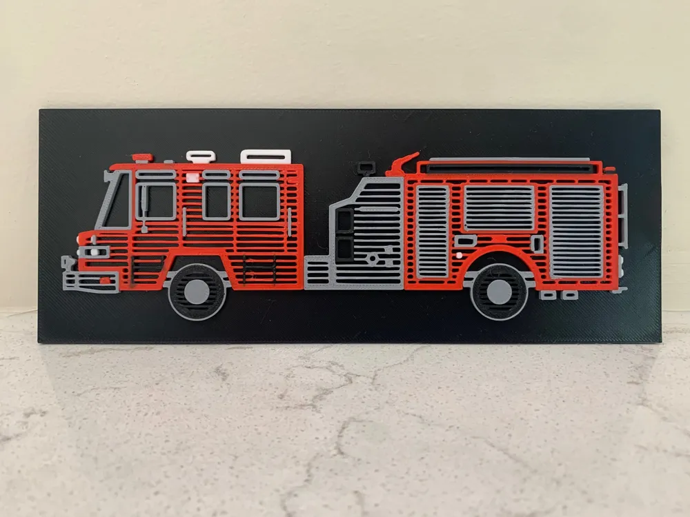 Fire Truck Blueprints Series - Engines by the55mark MakerWorld ...