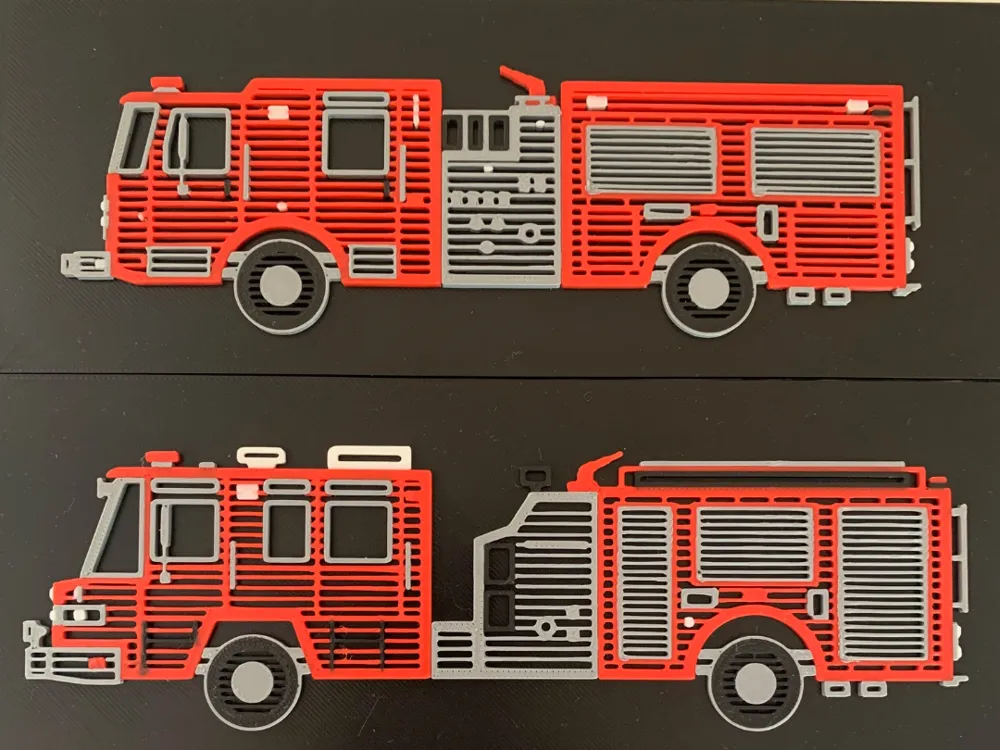 Fire Truck Blueprints Series - Engines by the55mark MakerWorld ...
