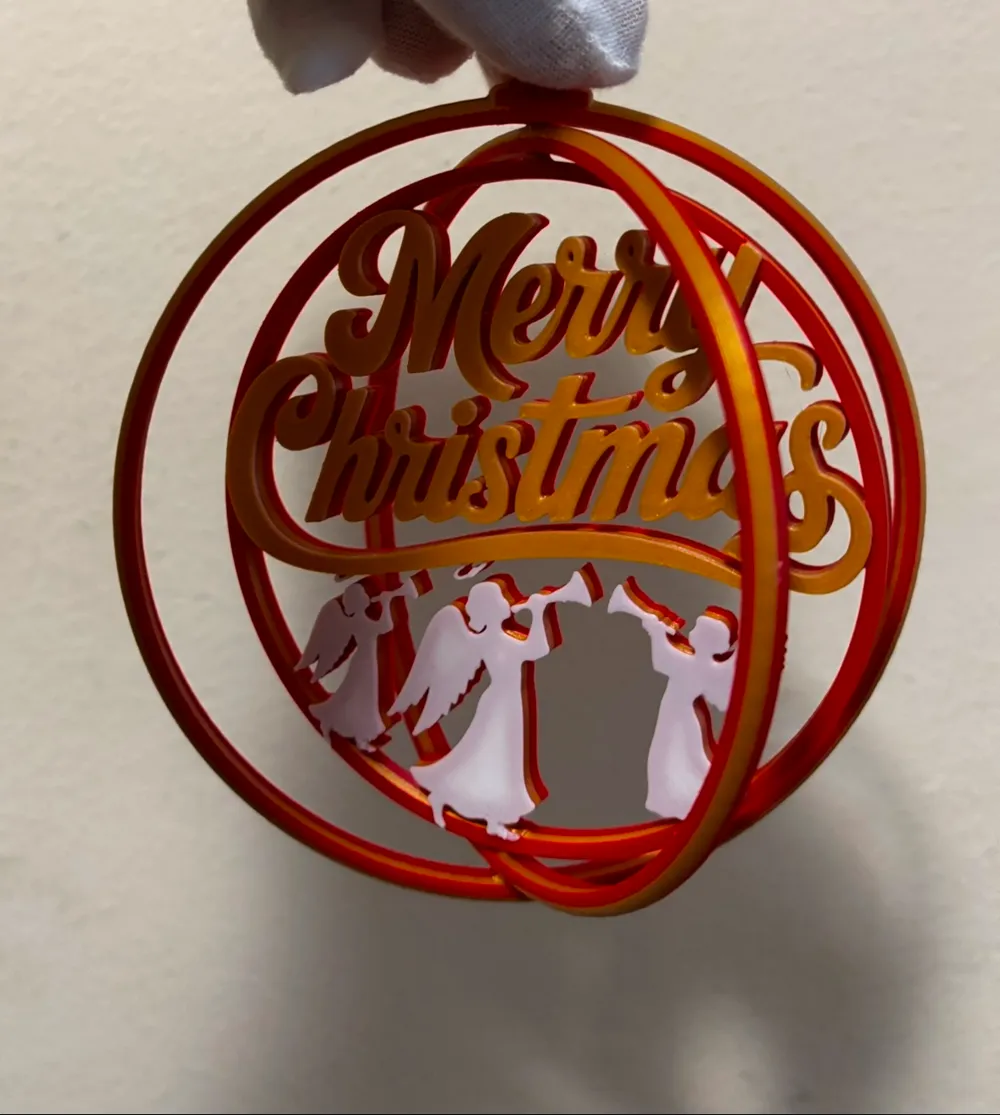 Christmas Ornament - Free 3D Print Model - MakerWorld