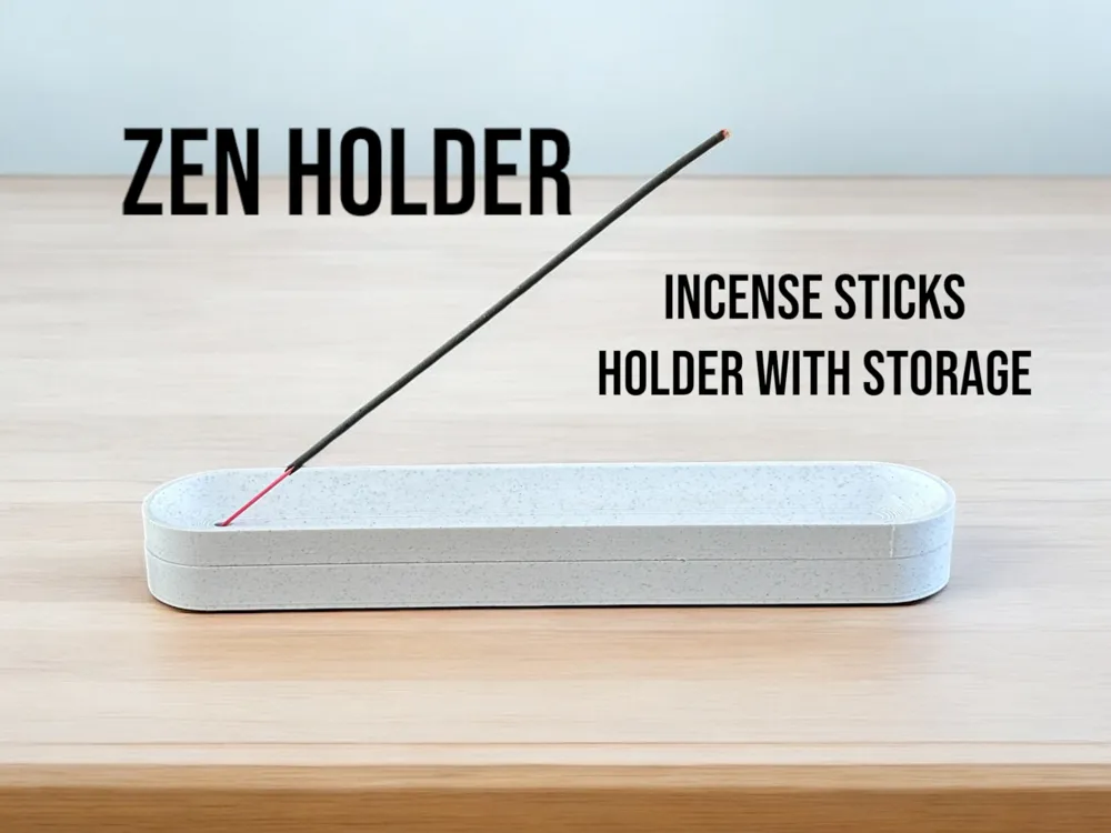 Suporte Zen para Incensos por G3D Printlab MakerWorld: Baixe modelos 3D gratuitos