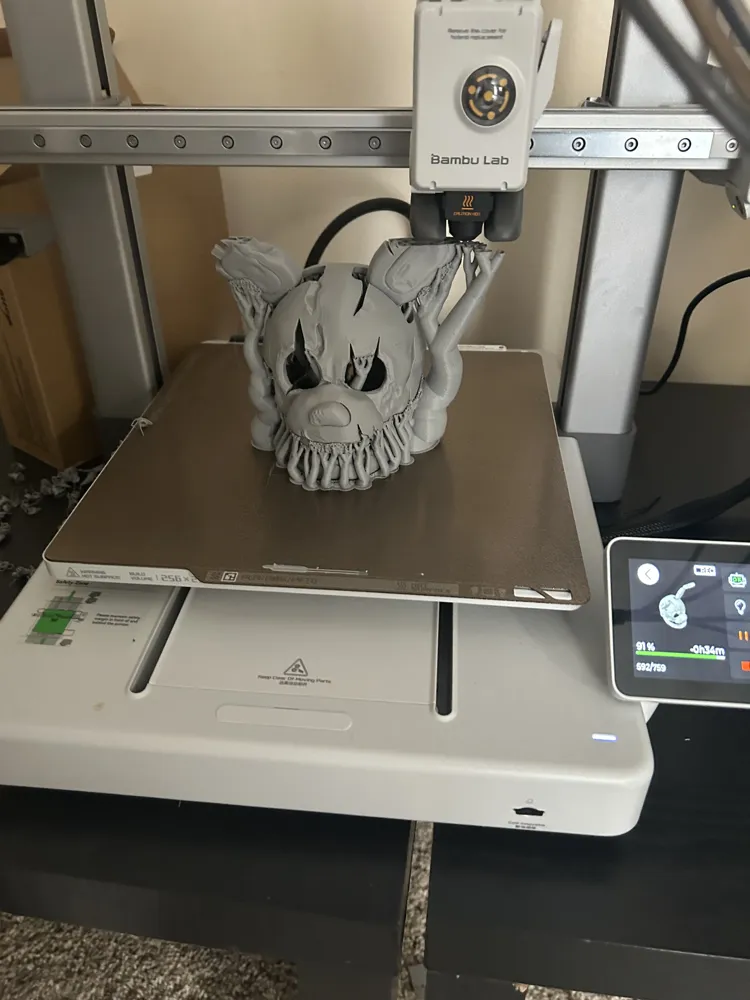 Springtrap Head - Free 3D Print Model - MakerWorld
