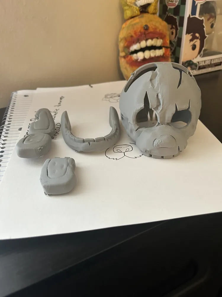 Springtrap Head - Free 3D Print Model - MakerWorld