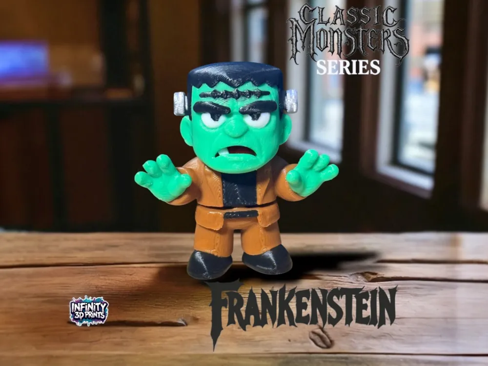 FRANKENSTEIN - MINI FLEXI - CLASSIC MONSTER SERIES - Free 3D Print ...