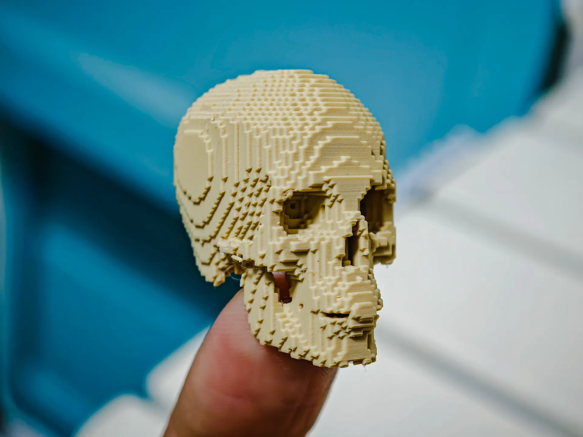 Mini Pixel Skull by zoedad - MakerWorld