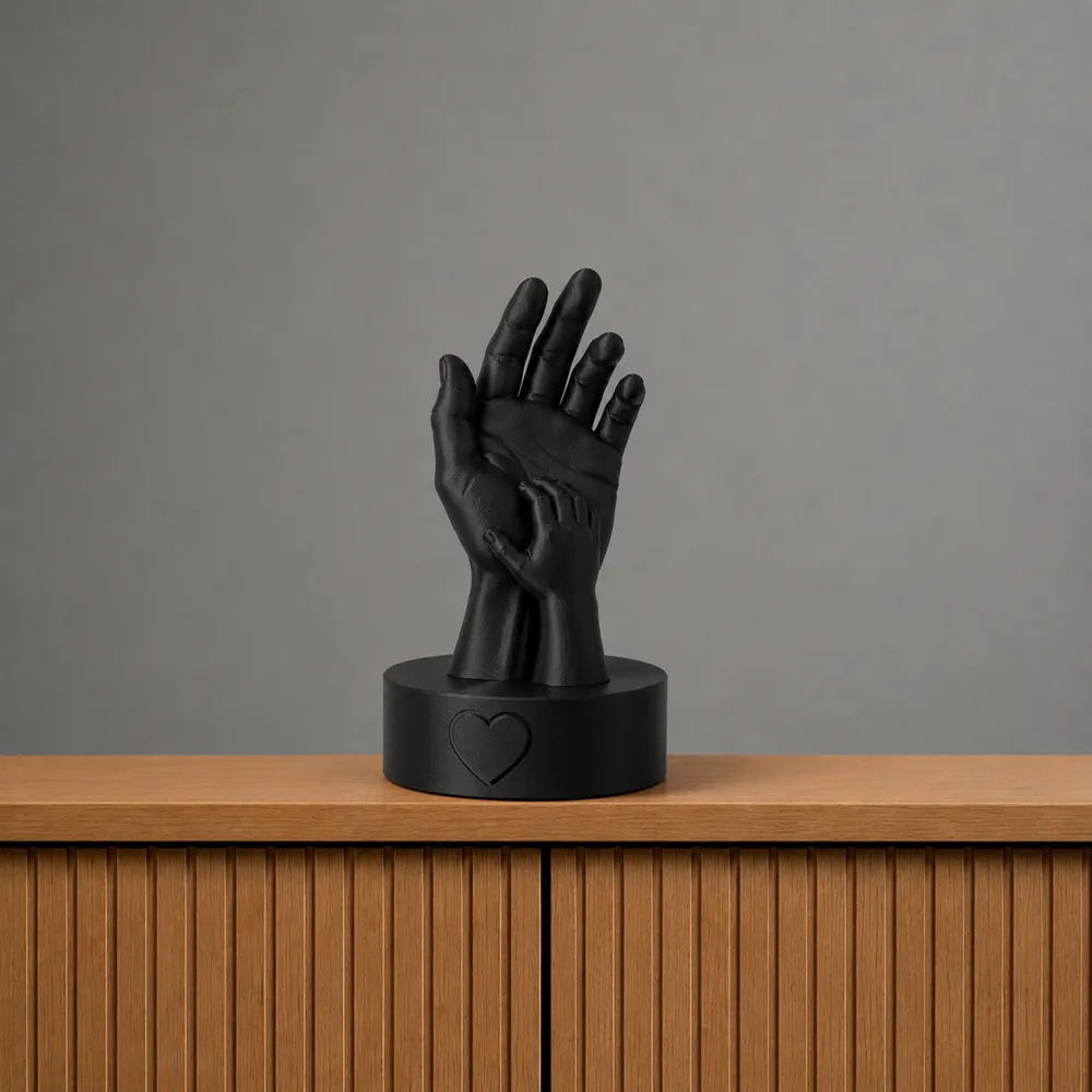 Father's Day Gift – Father and Child Figurine - Free 3D Print Model ...
