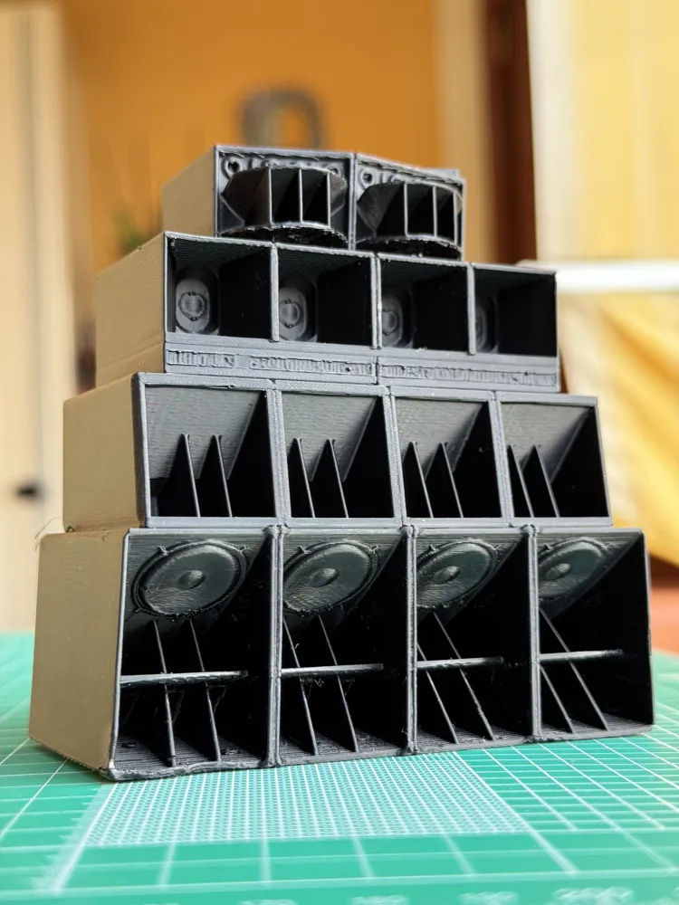 Sound System Rave Techno - Free 3D Print Model - MakerWorld