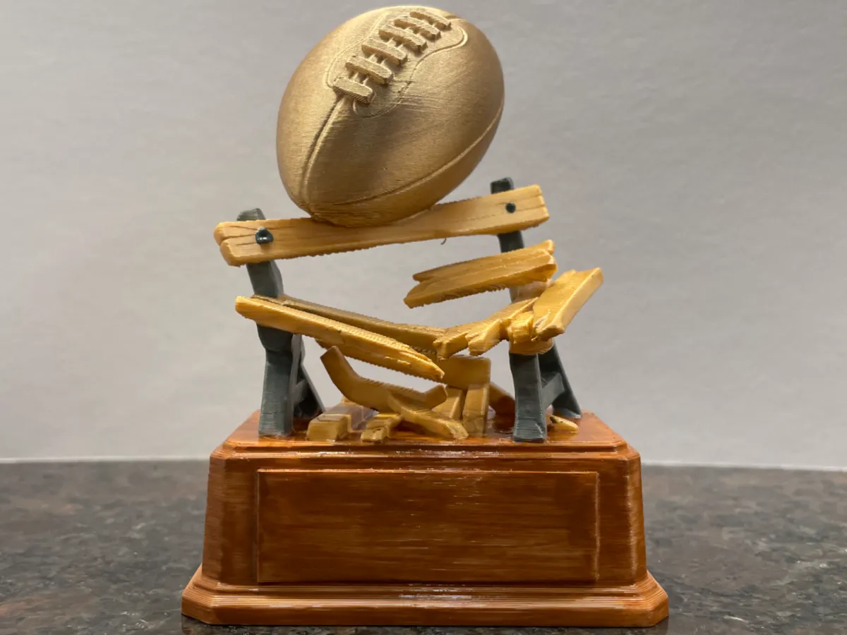 Fantasy Football Trophy - Free 3D Print Model - MakerWorld