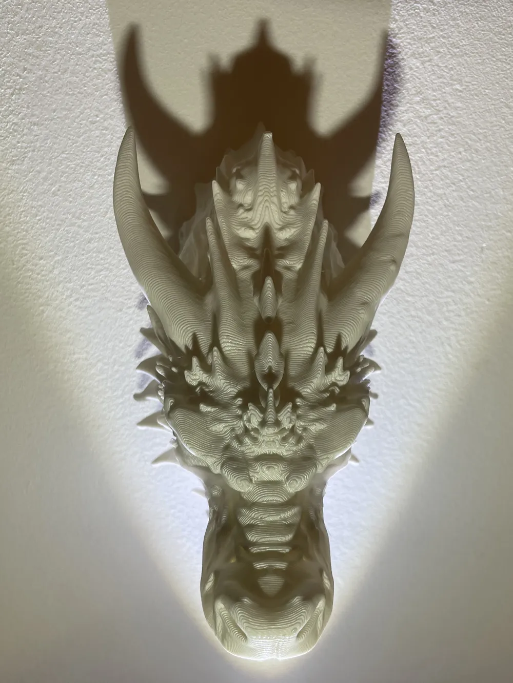 Wall Mounted Dragon Head Trophy - Free 3D Print Model - MakerWorld