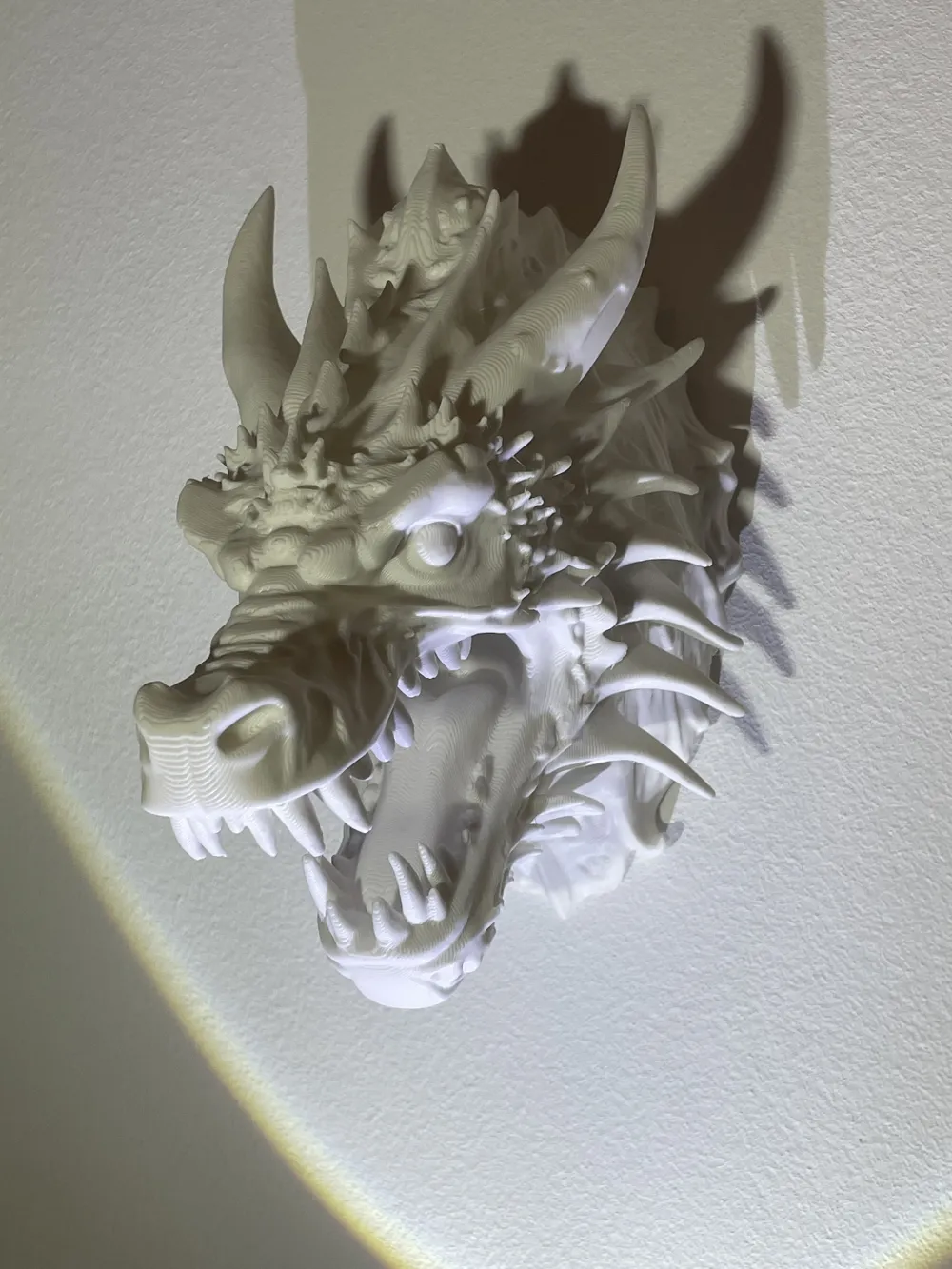 Wall Mounted Dragon Head Trophy - Free 3D Print Model - MakerWorld
