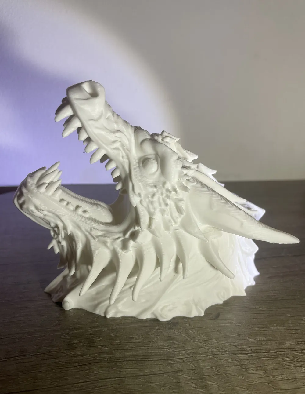 Wall Mounted Dragon Head Trophy - Free 3D Print Model - MakerWorld
