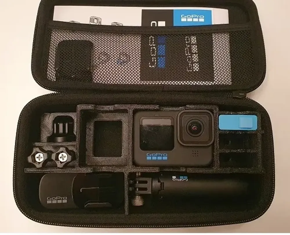 GoPro Hero 10 Transport Case Organizer by deejay - MakerWorld